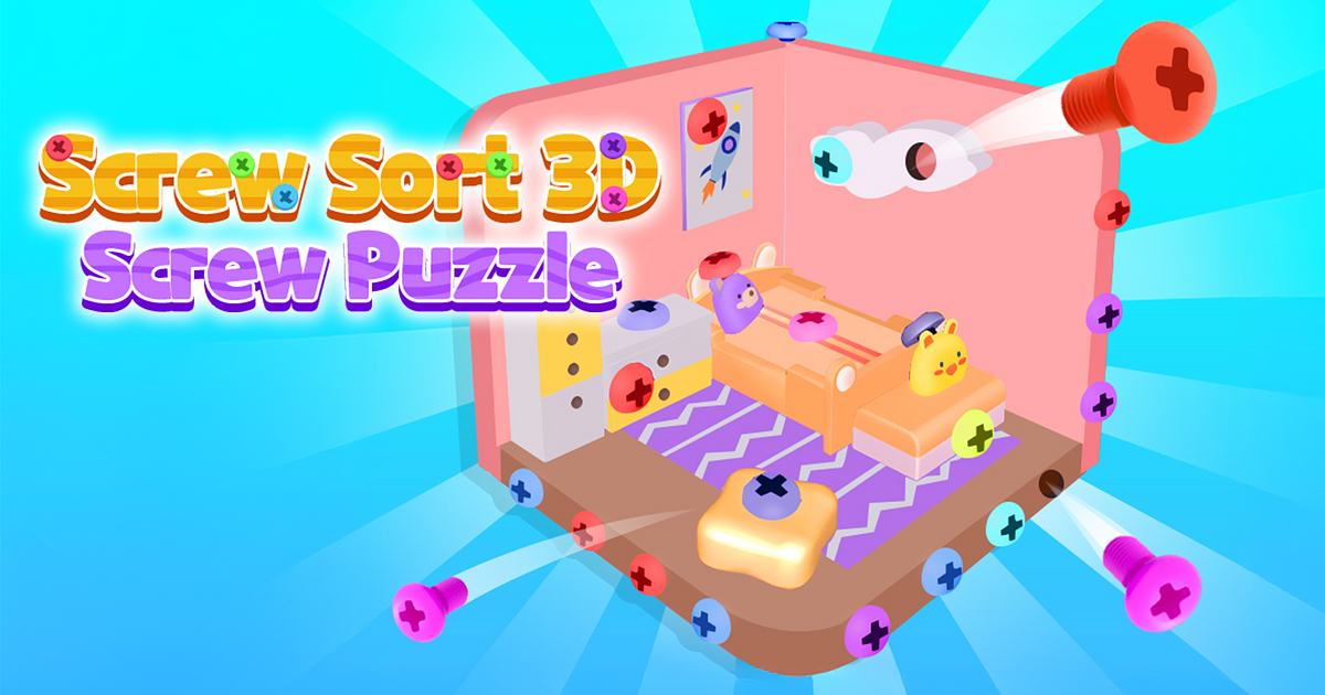 Screw Sort 3D: Screw Puzzle - Online Game - Play for Free | Keygames.com