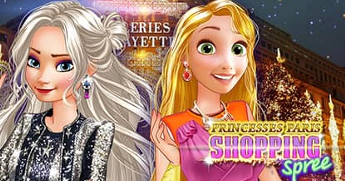 Princesses Paris Shopping Spree - Online Game - Play for Free ...