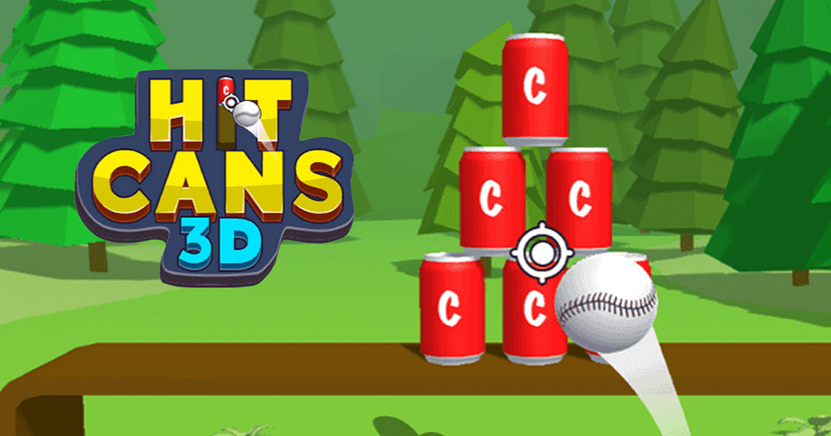 Hit Cans 3D - Online Game - Play for Free | Keygames.com