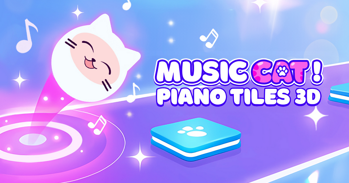 Music Cat! Piano Tiles 3D - Online Game - Play for Free | Keygames.com