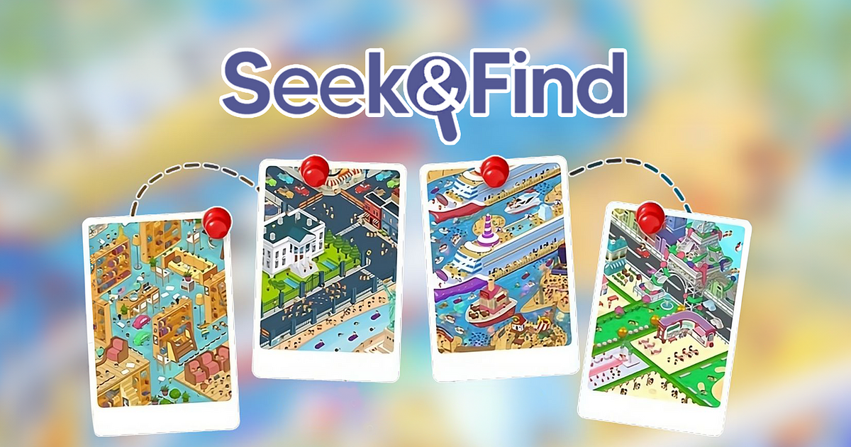 Seek and Find Online - Online Game - Play for Free | Keygames.com