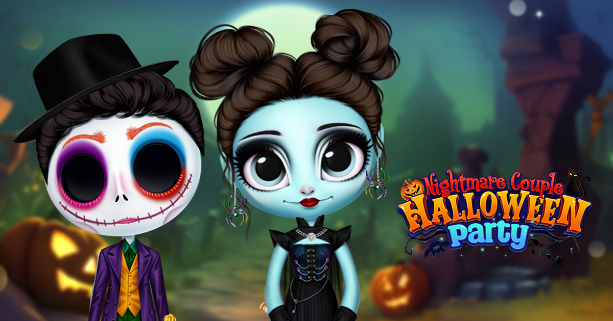 Nightmare Couple Halloween Party - Online Game - Play for Free ...